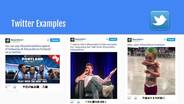 Billy A. Patterson Social Media Portfolio | PDF