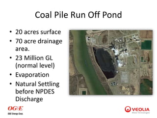 Veolia OGE - Coal Pile Run Off - SW Chemistry 2016 (SUBMITTED) | PPTX