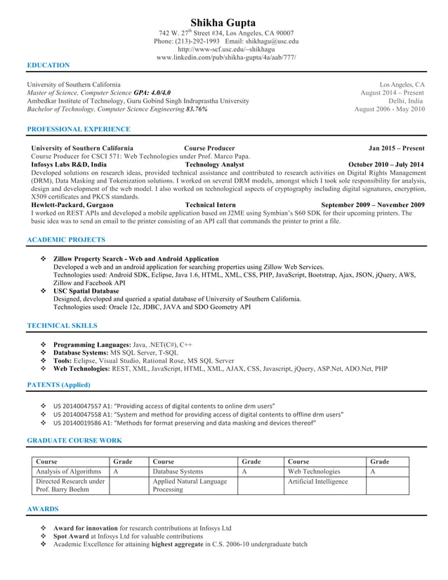 v2_Shikha_Gupta_Resume | PDF
