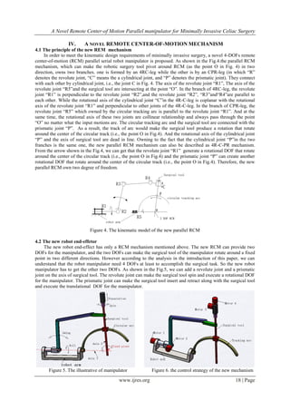A Novel Remote Center-of Motion Parallel manipulator for Minimally ...