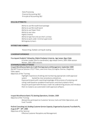 ANJORIN ADEBOYE BENJAMIN CV | DOCX