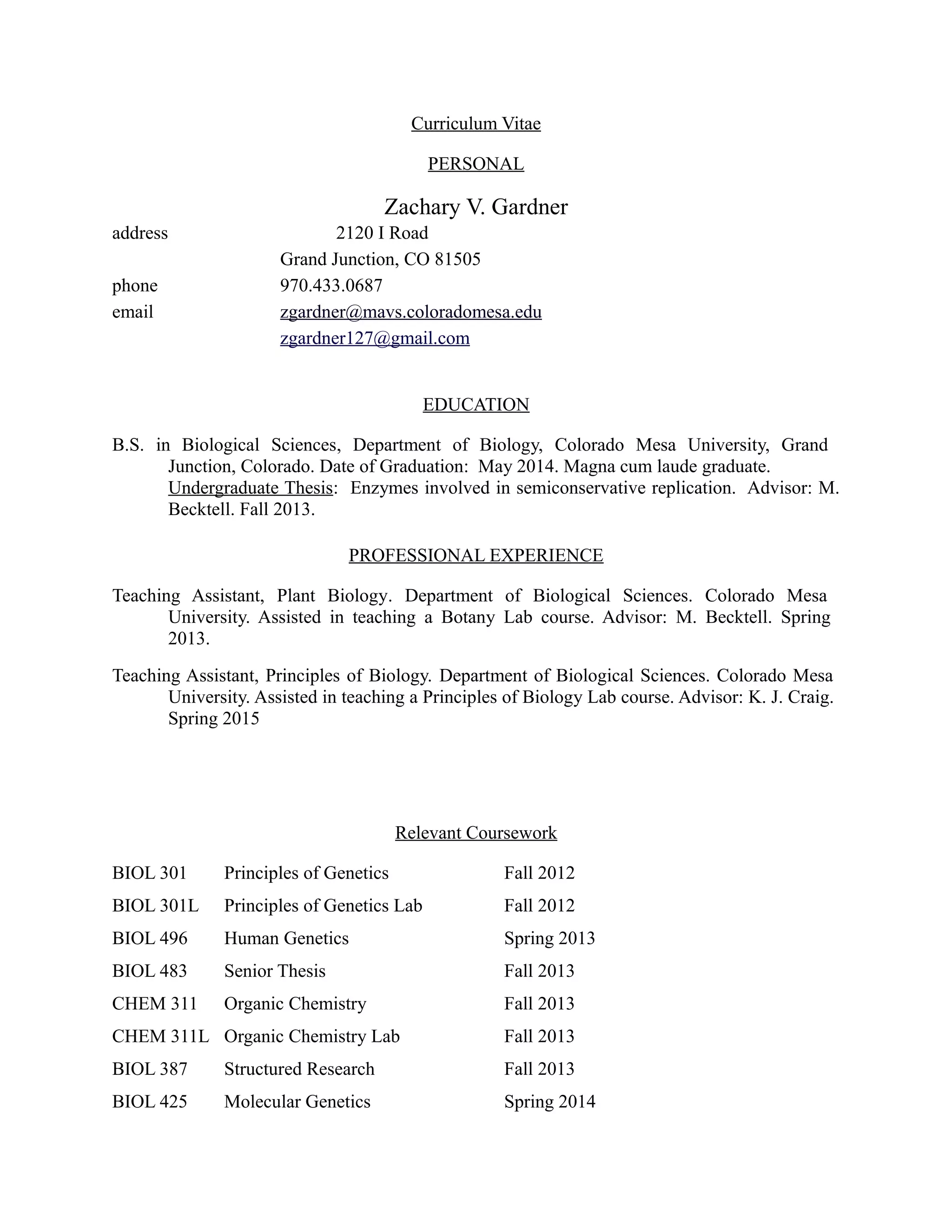 CurriculumVitae | DOC