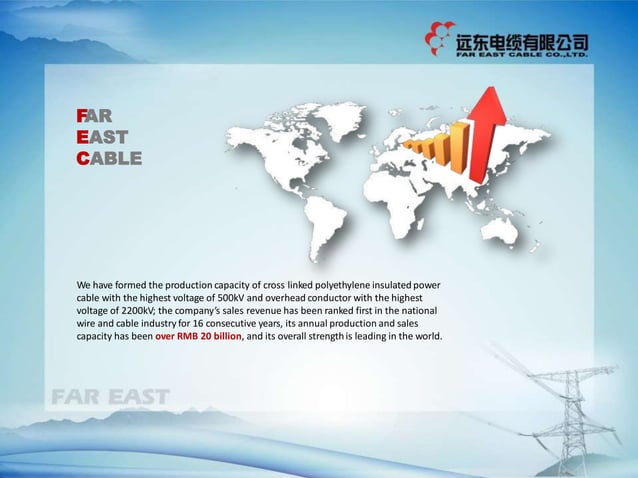 Far East Cable Profile | PPTX | Manufacturing Industry | Industries