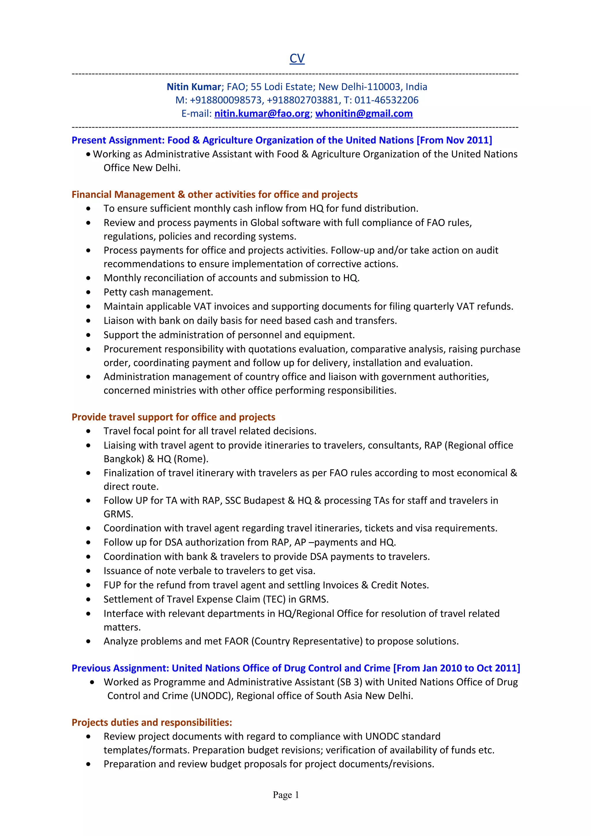 CV updated | DOC