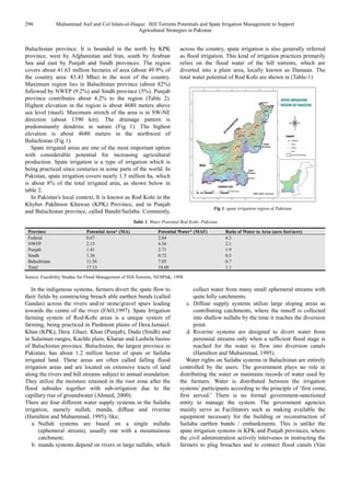 Hill torrents potentials and spate irrigation10 | PDF