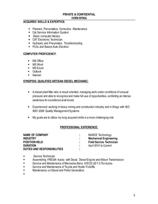 ivirn resume | PDF