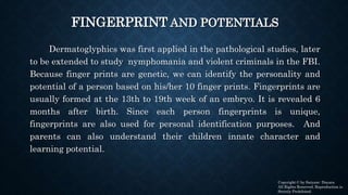 DERMATOGLYPHICS | PPTX