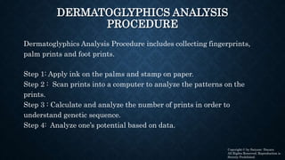 DERMATOGLYPHICS | PPTX