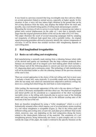 089 CC2011 Crete (2011) Rail Straightness Control in Service | PDF | Rail Travel | Travel Type