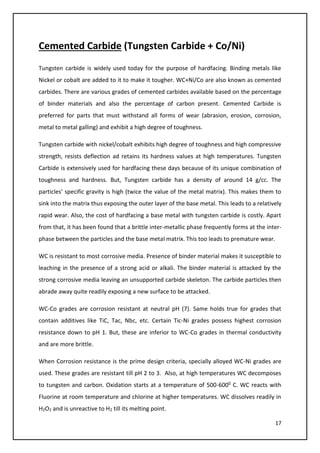 Final Report-FMC-Hardfacing Report | PDF