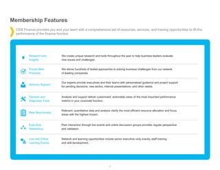 CEB Finance Service Brochure | PPT