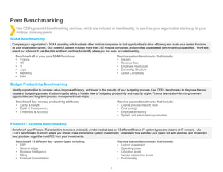 CEB Finance Service Brochure | PDF