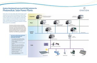 Ovation DCS & SCADA solutions for PV Solar Plant | PDF