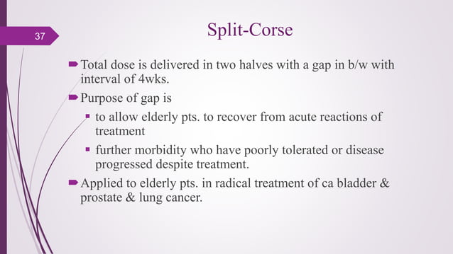 Fractionation in Radiotherapy | PPTX