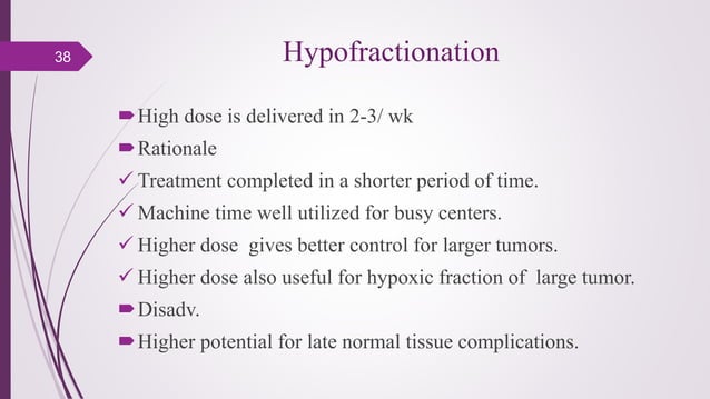 Fractionation in Radiotherapy | PPTX