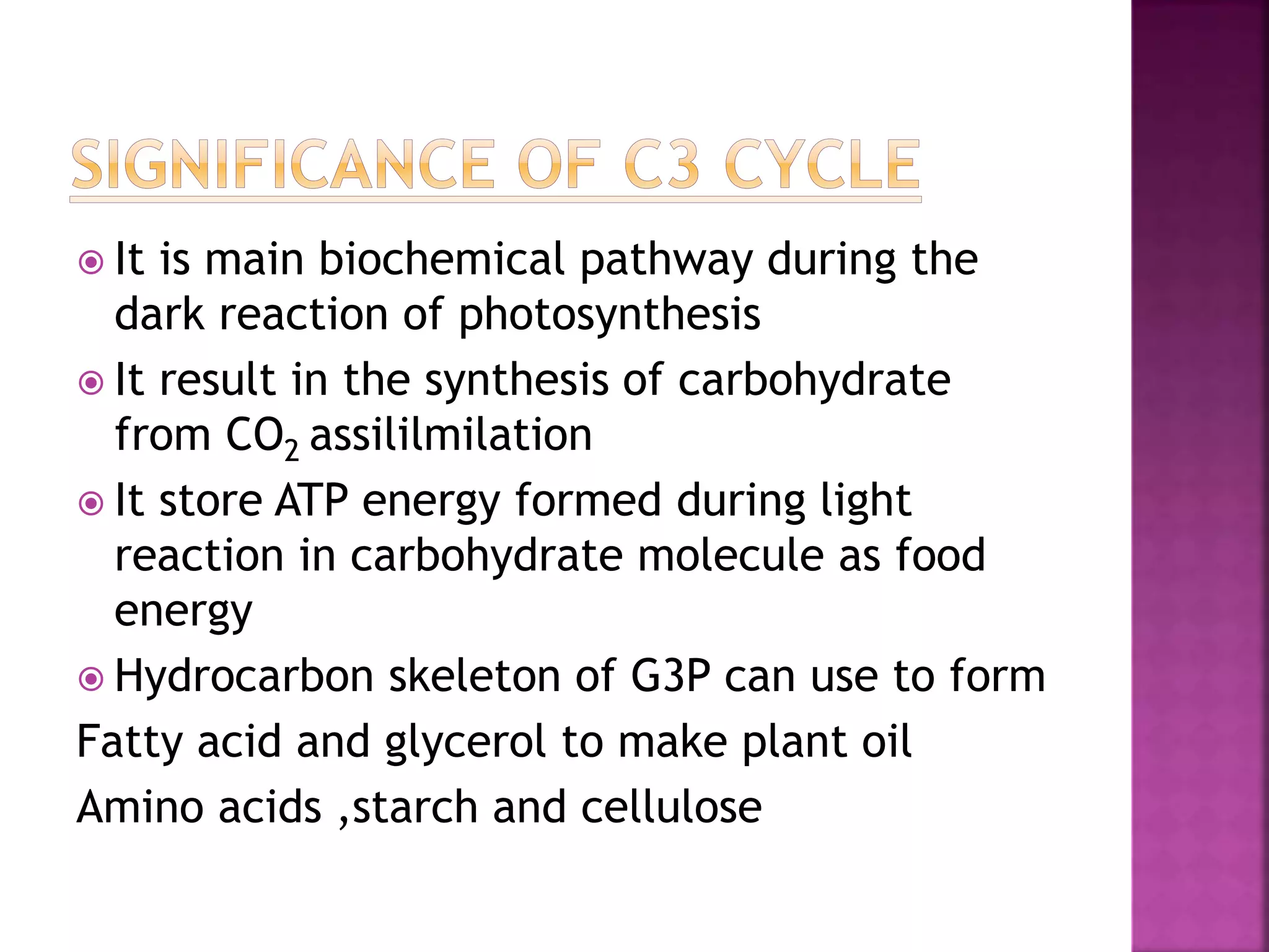 C3 and c4 plants ,characteristic ,cycles and significance | PPTX