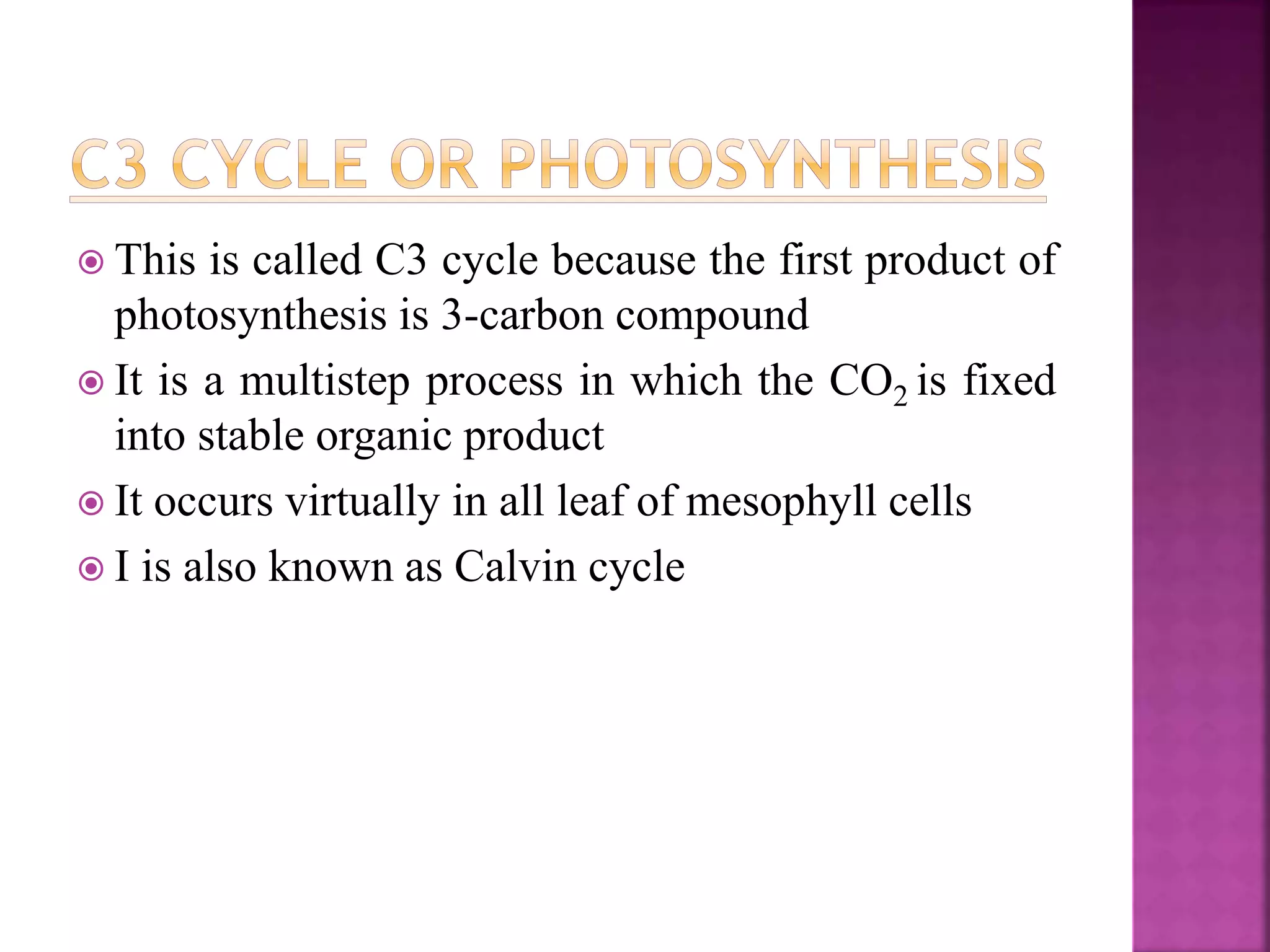 C3 and c4 plants ,characteristic ,cycles and significance | PPTX
