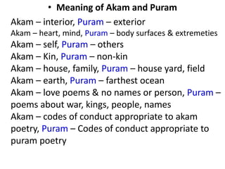 Tamil land and people | PPT