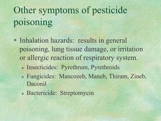 C3applicatorsafety And Poisoning | PPT