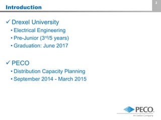 PECO Co-op Presentation-Final | PPTX | Physics | Science