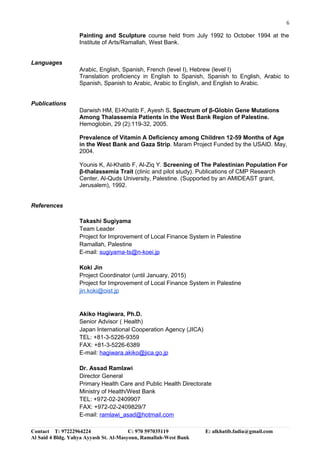 20160211 Fadia ALKHATIB cv | DOC