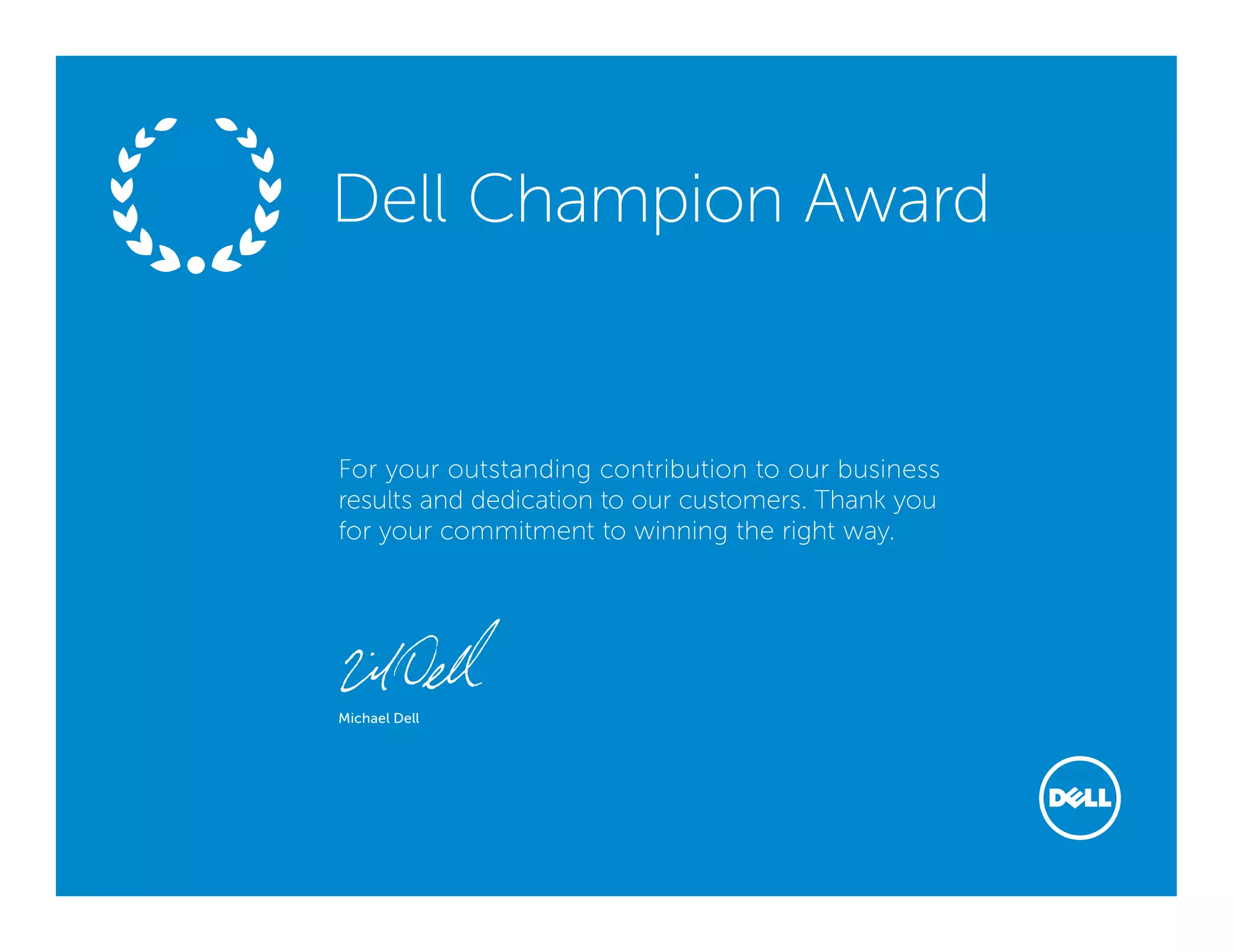 Dell Champion Award_Chandan | PDF