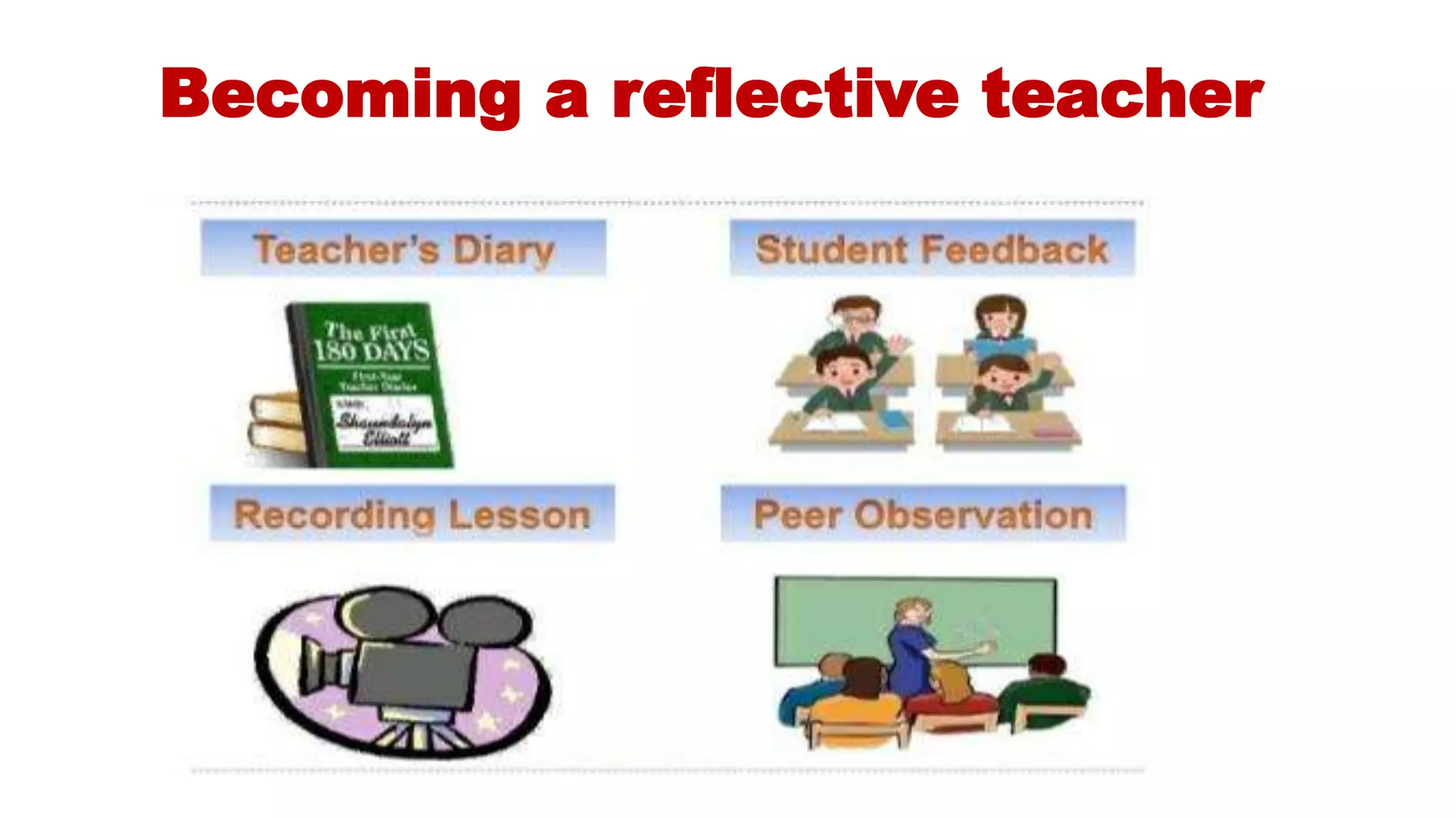 becoming a reflective teacher | PPTX
