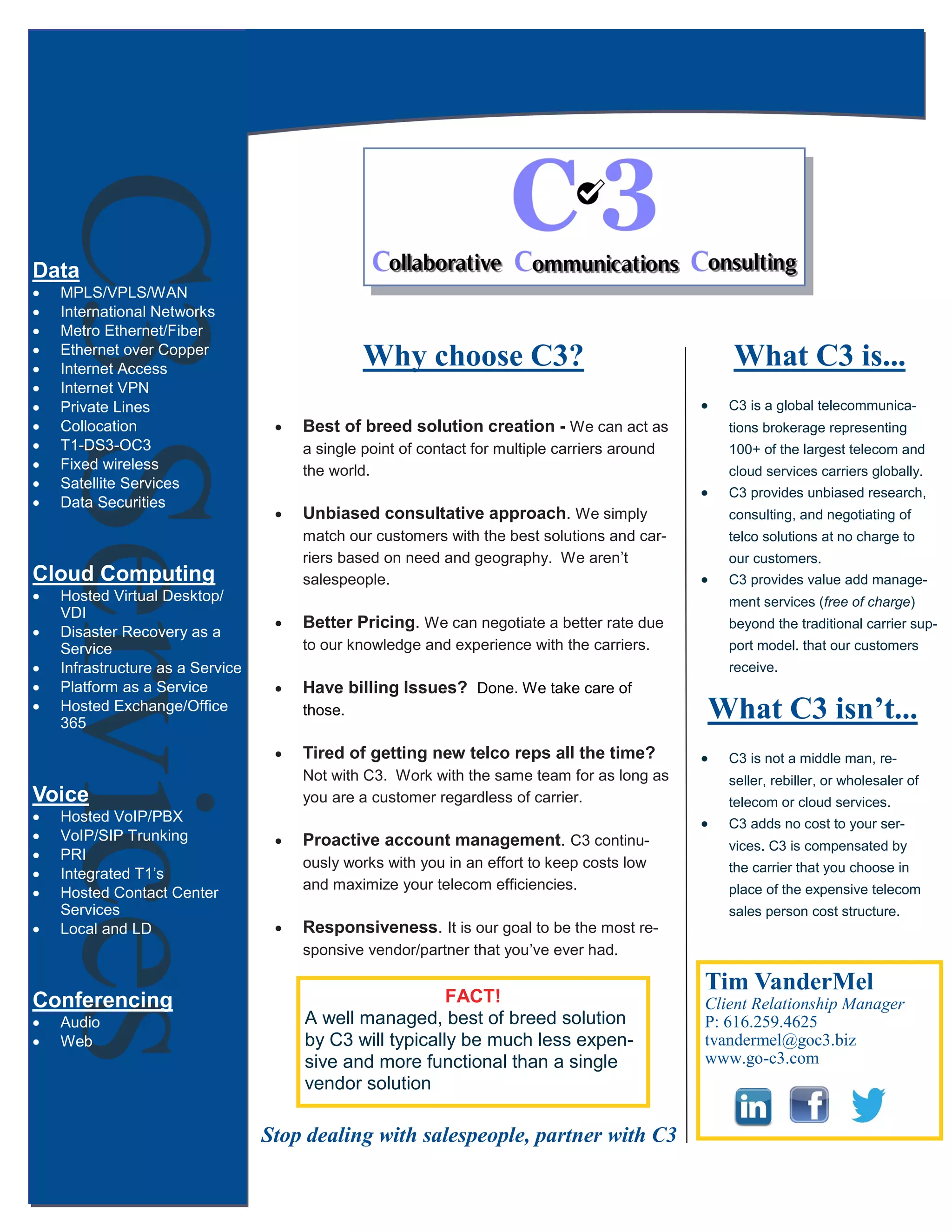 C3 brochure | PDF