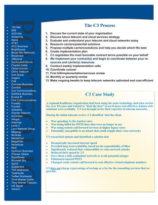 C3 brochure | PDF