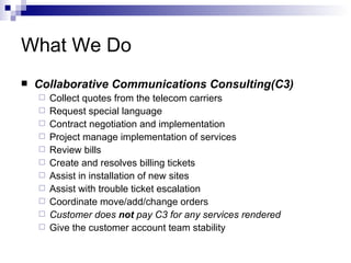 C3 Business Overview 2 | PPT