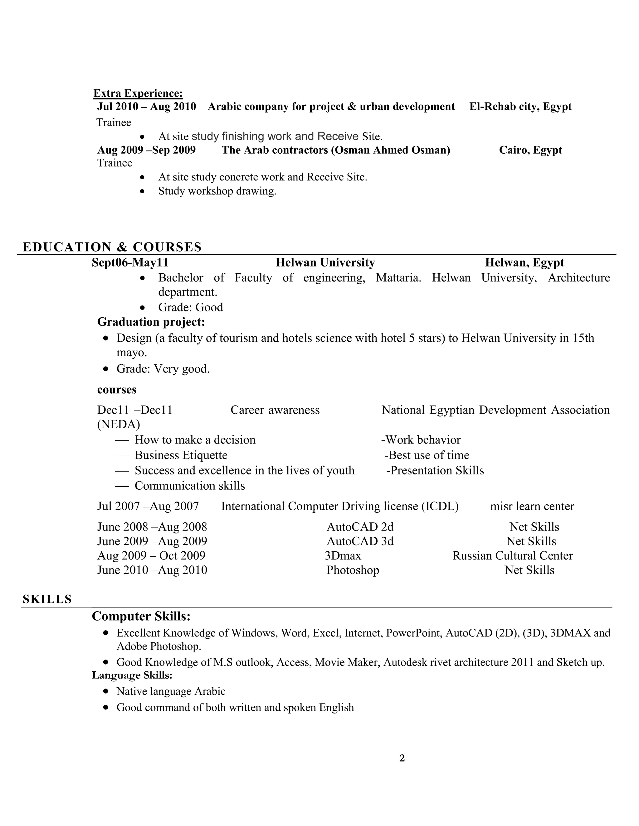 Arch. yasmeen elsayed | PDF