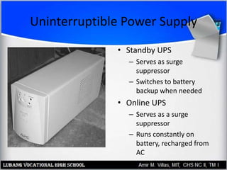 Case, Electricity and Power Supplies | PPT