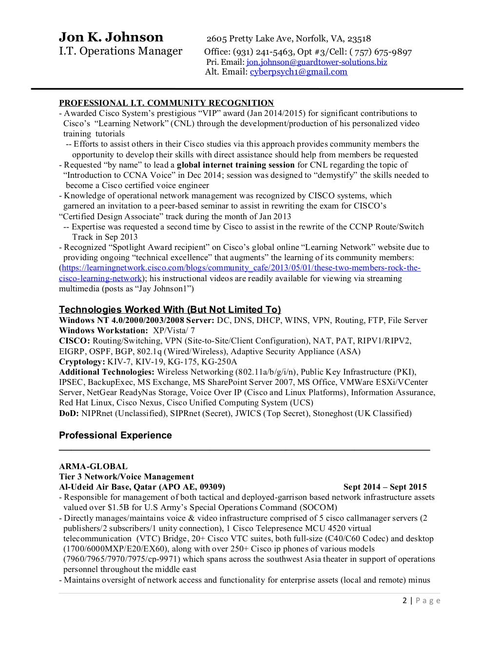 Jon_Johnson Resume (30 Sep 15)