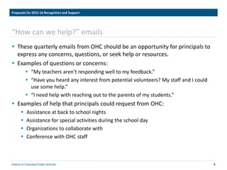Principal Recognition and Support | PPTX