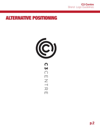 C3 Centre Brand Logo Guidelines | PDF