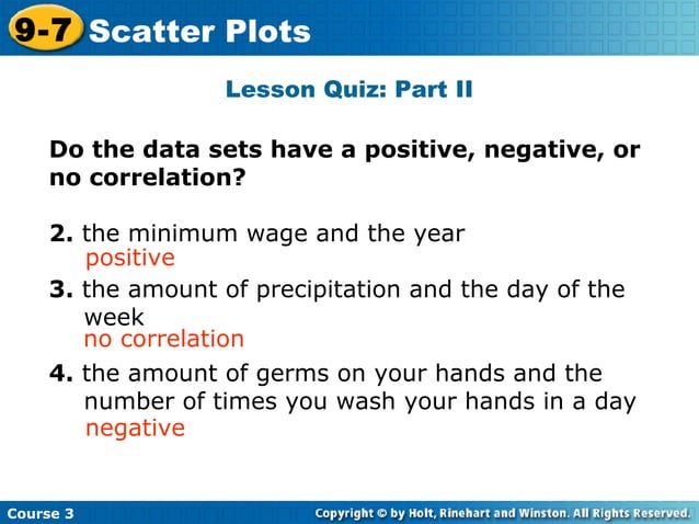 SCATTER PLOTS | PPT | Soccer | Sports