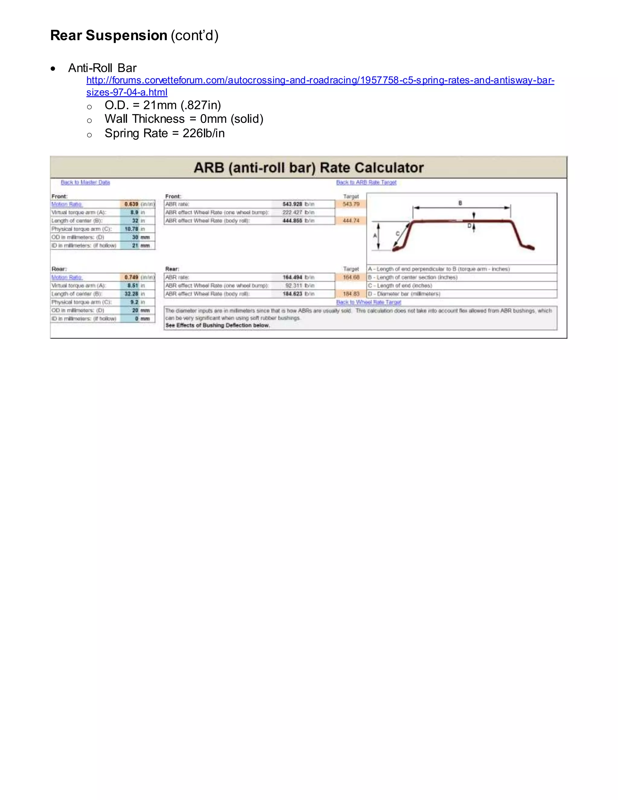 C3 Corvette chassis upgrade 2021 | DOCX