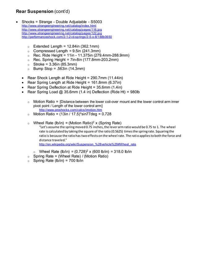 C3 Corvette chassis upgrade 2021 | DOCX | Performance Cars | Auto Type