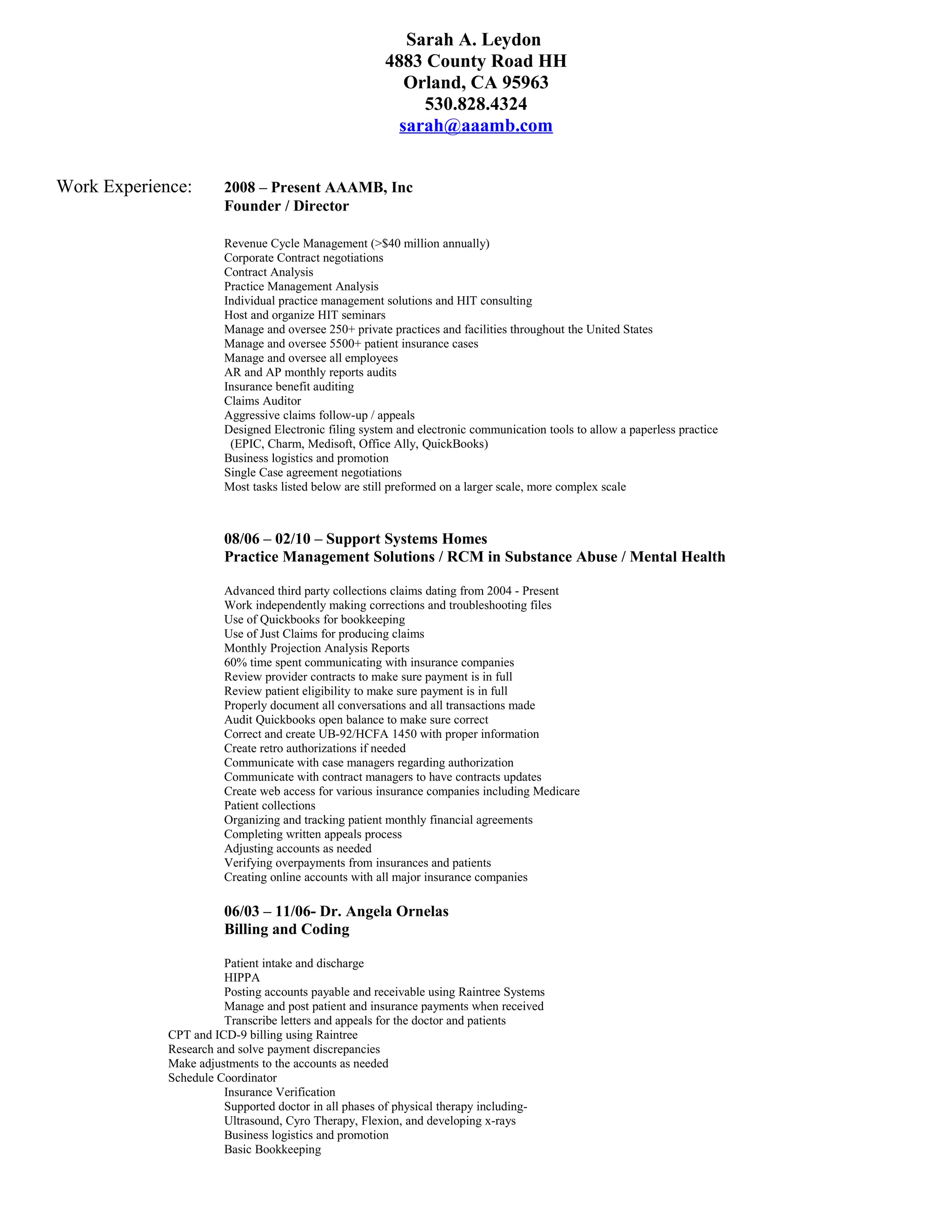 2016 Resume Pdf