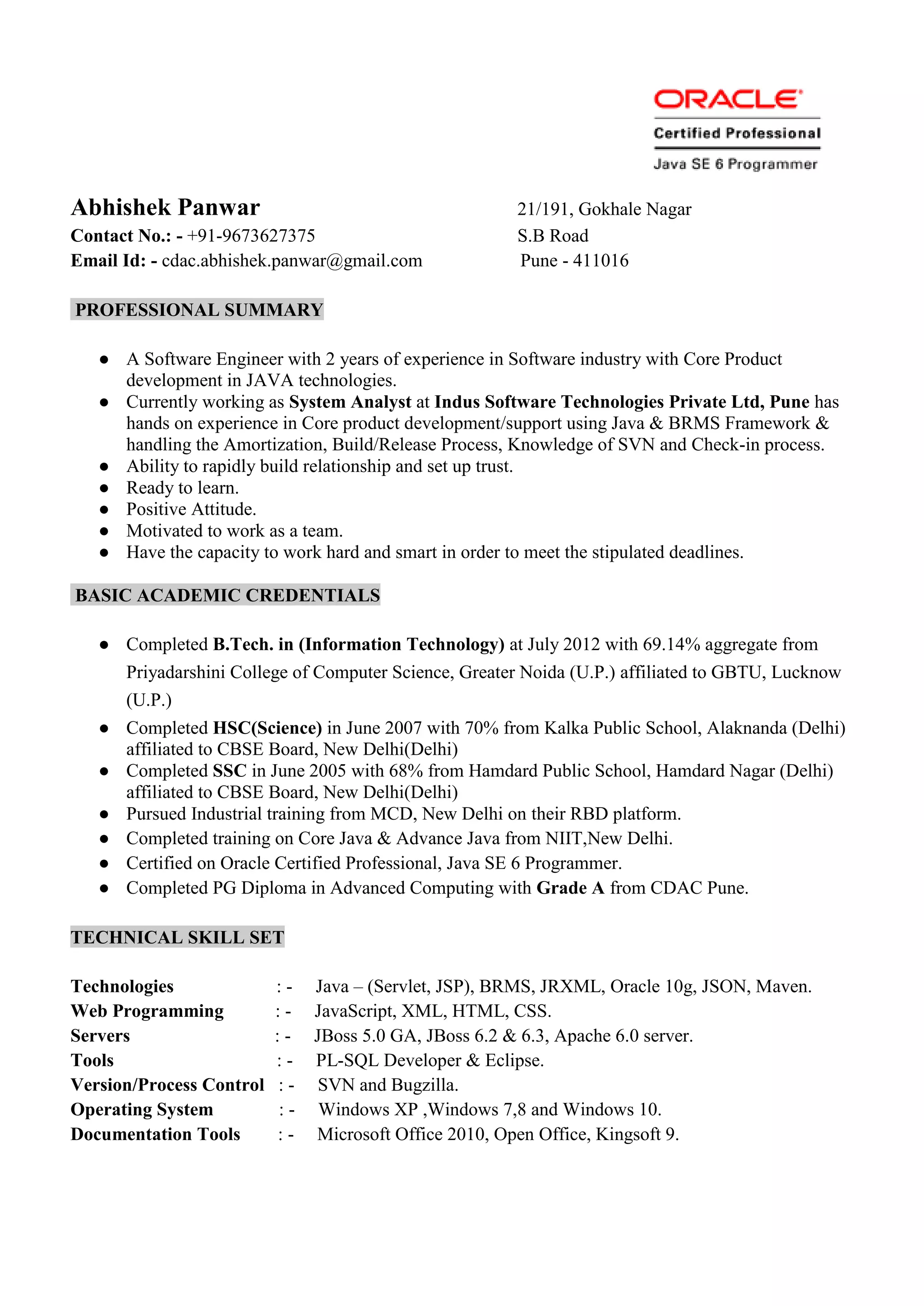 Abhishek Panwar | PDF