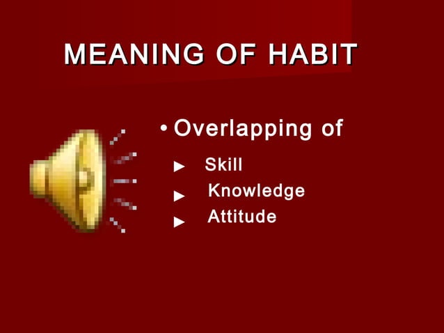 7 Basic Habits | PPT