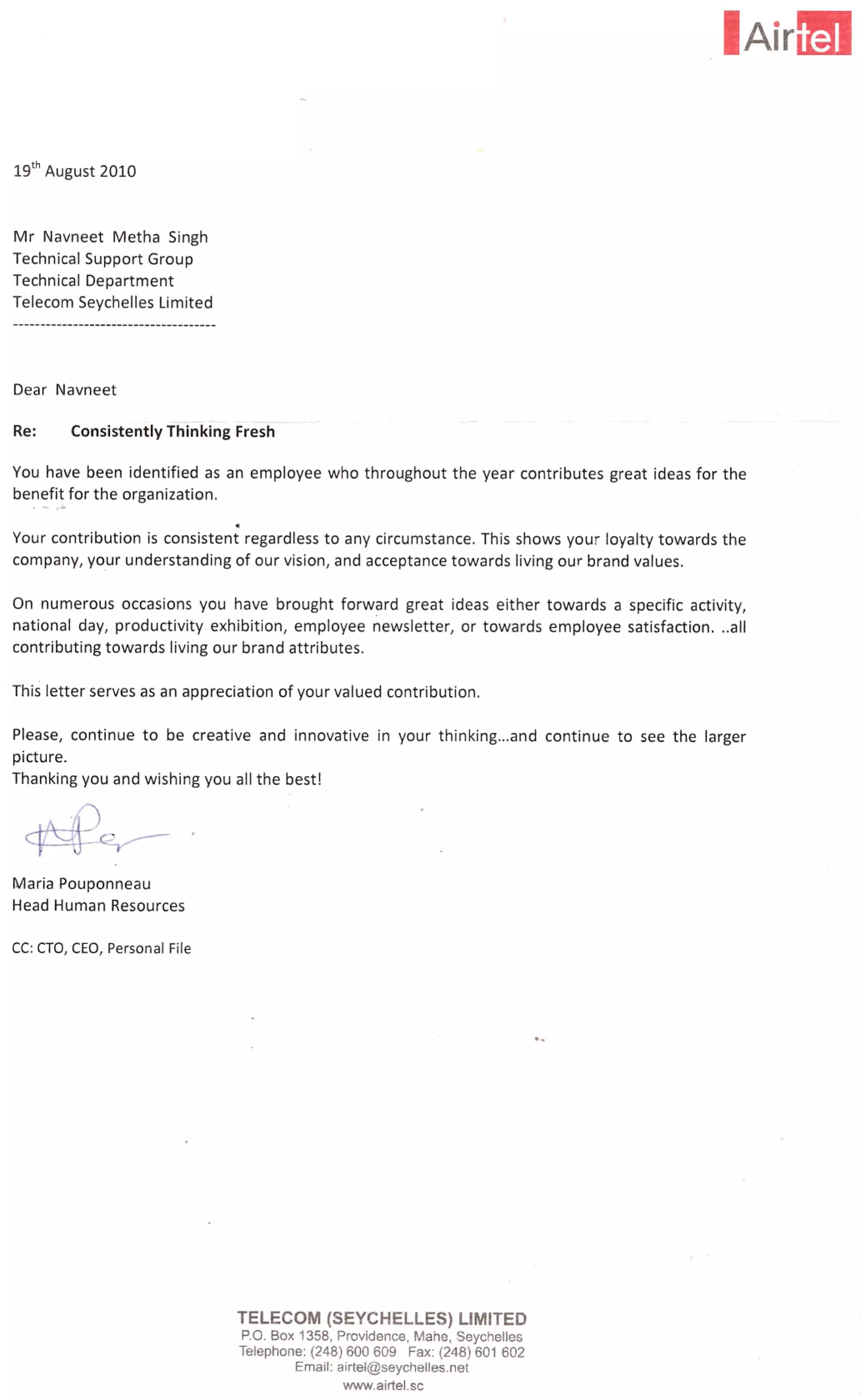 Thinking_Fresh_letter | PDF