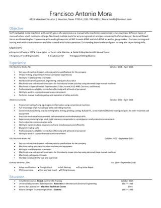 mora resume 2016 | DOCX | Needlework | Arts and Crafts