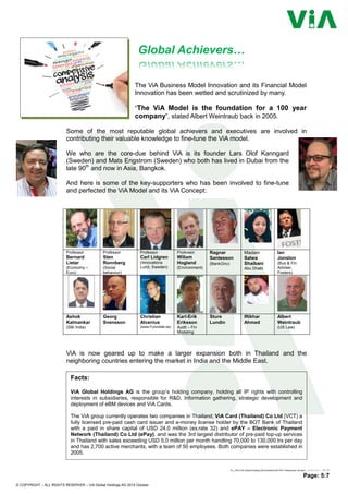 ViA PAY Introduction v6 | PDF