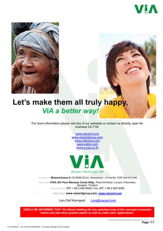 ViA PAY Introduction v6 | PDF