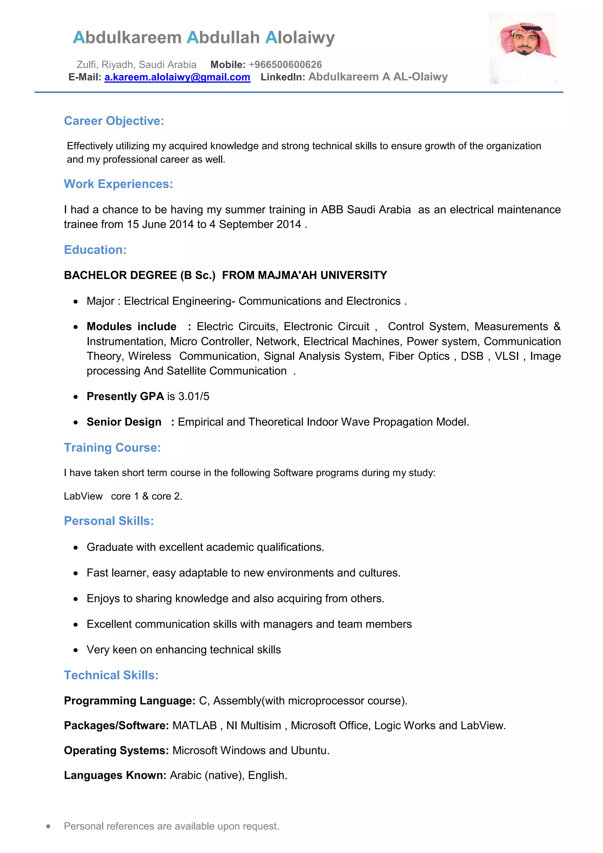 my CV2 | PDF
