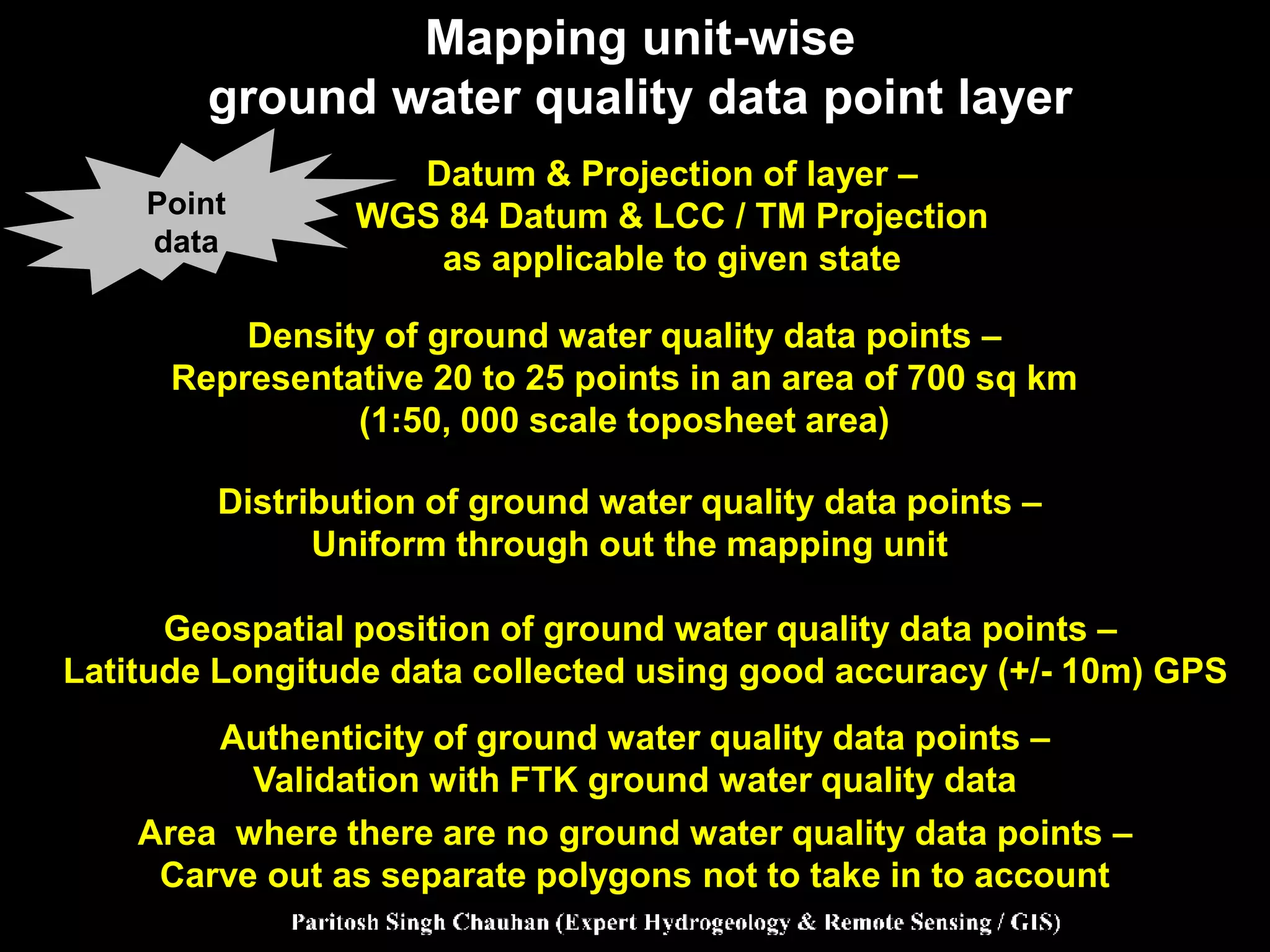 Groundwater Quality mapping | PDF