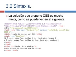 C3 lenguaje de presentación. | PPTX