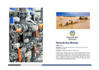 C3 Projects mining capability statement | PDF