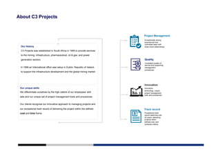 C3 Projects mining capability statement | PDF